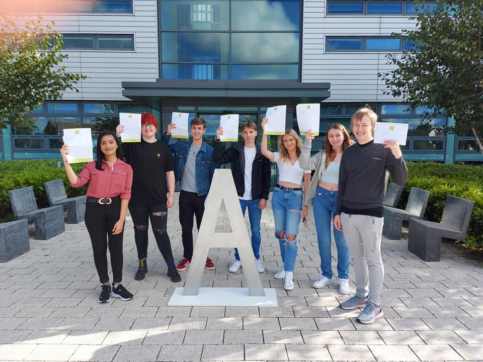 Bede students celebrate results day success | Bede Sixth Form College