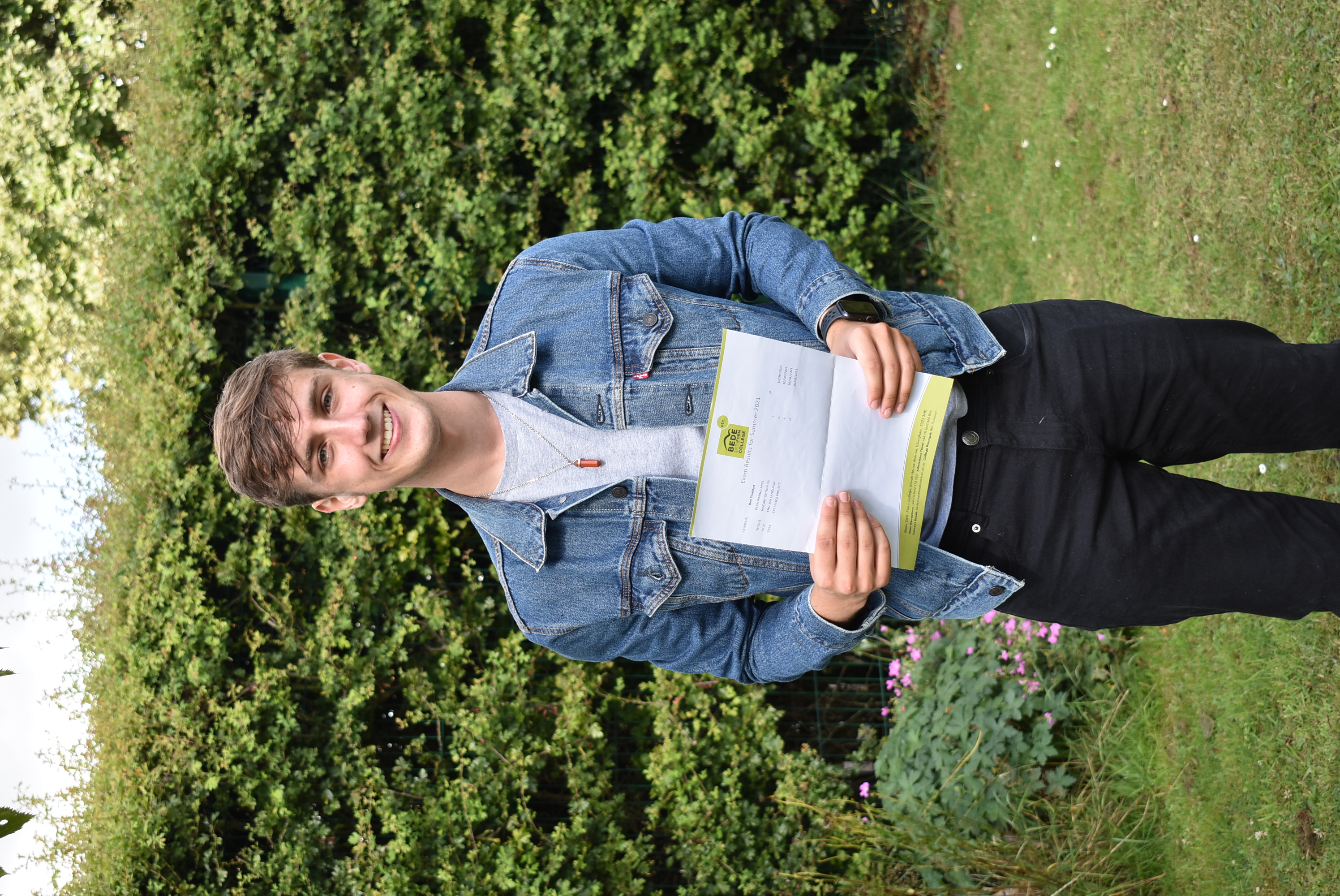 Ben’s looking forward to the new opportunities ahead | Bede Sixth Form ...